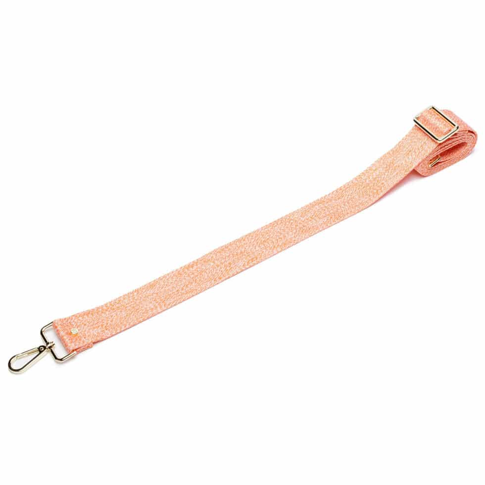 Tangerine Distressed Crossbody Strap - Renes Lancaster
