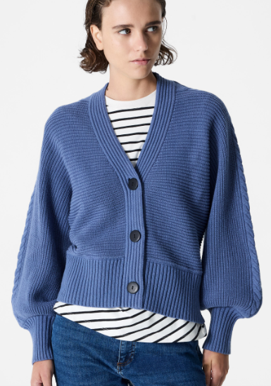 French Connection TONIA KNITS V NECK CARDIGAN - Renes Lancaster